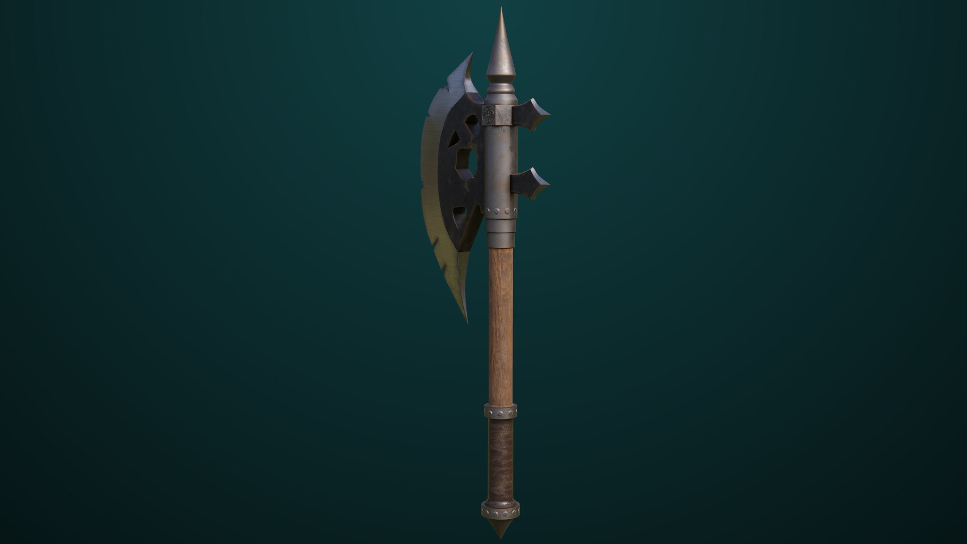 3D Battle Axe 16 All PBR Unity UE Textures - TurboSquid 2063550