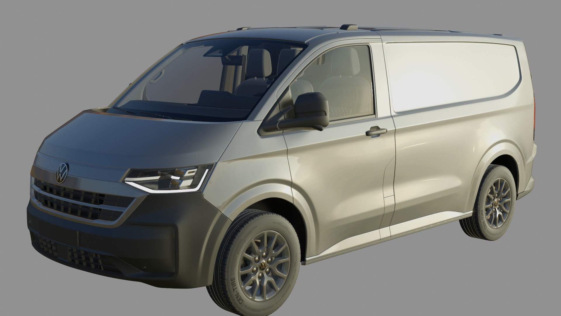 Volkswagen Transporter T7 Panel Van With Interior 3D Model - TurboSquid ...