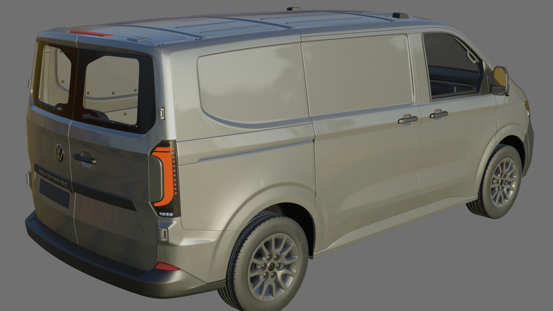 Volkswagen Transporter T7 Panel Van With Interior 3D Model - TurboSquid ...