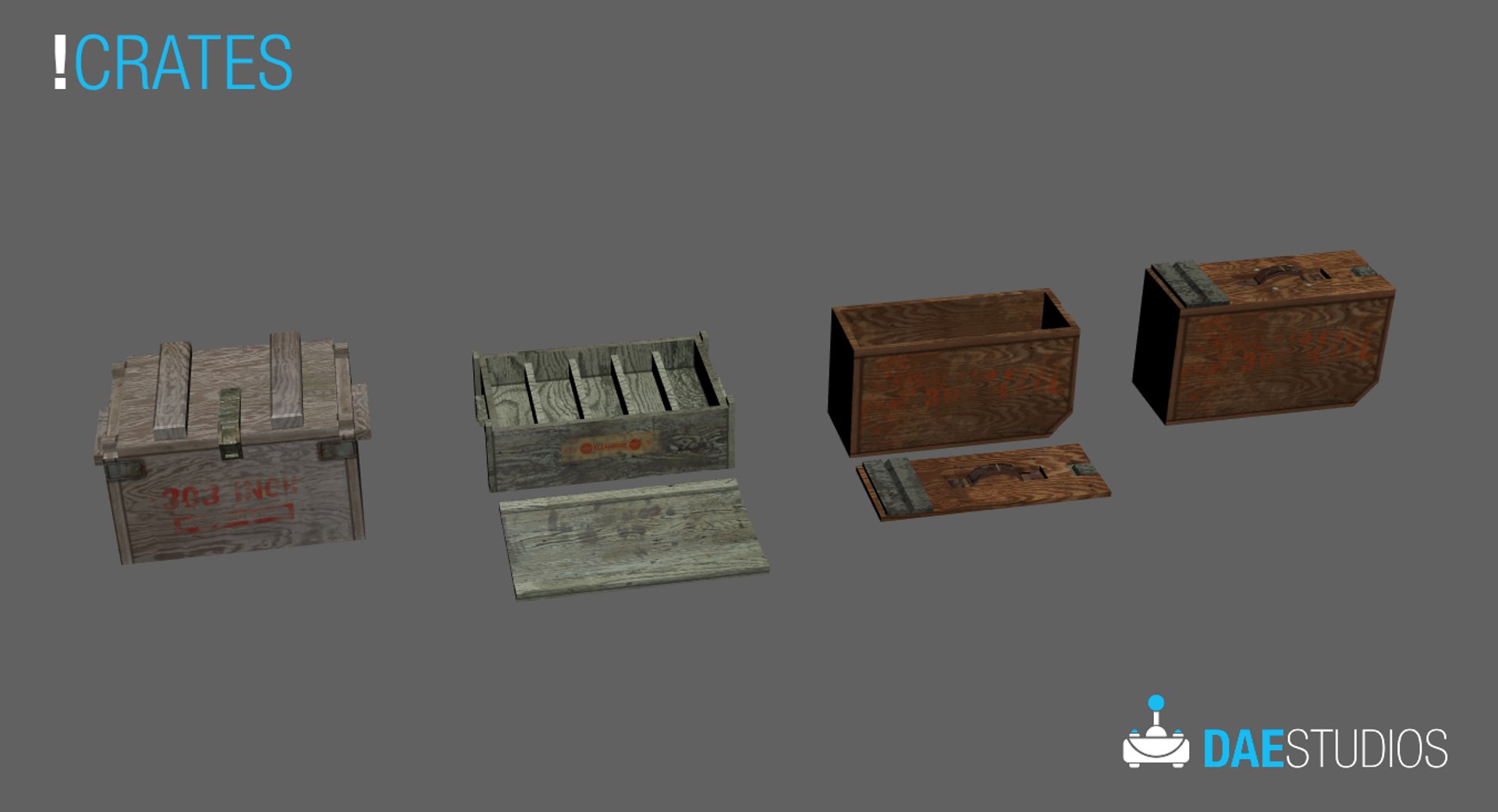 Stakes Crimplates Rocks 3d Fbx