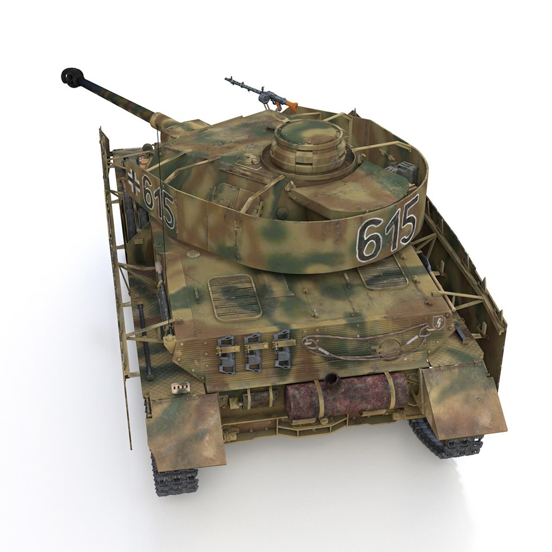 Panzer Iv Pzkpfw Model - TurboSquid 1285505