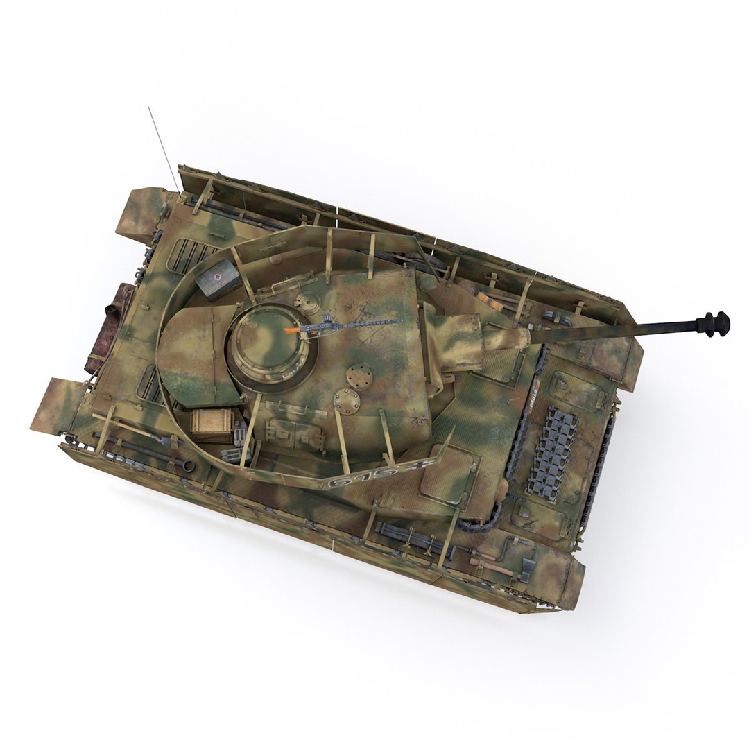 Panzer Iv Pzkpfw Model - TurboSquid 1285505