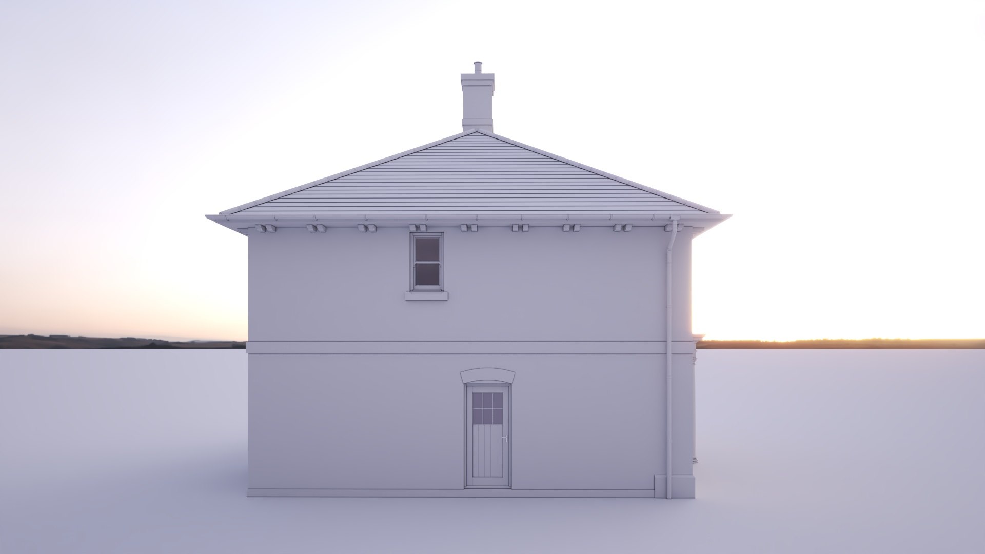 British House Bosc 4C2 Model - TurboSquid 2219362