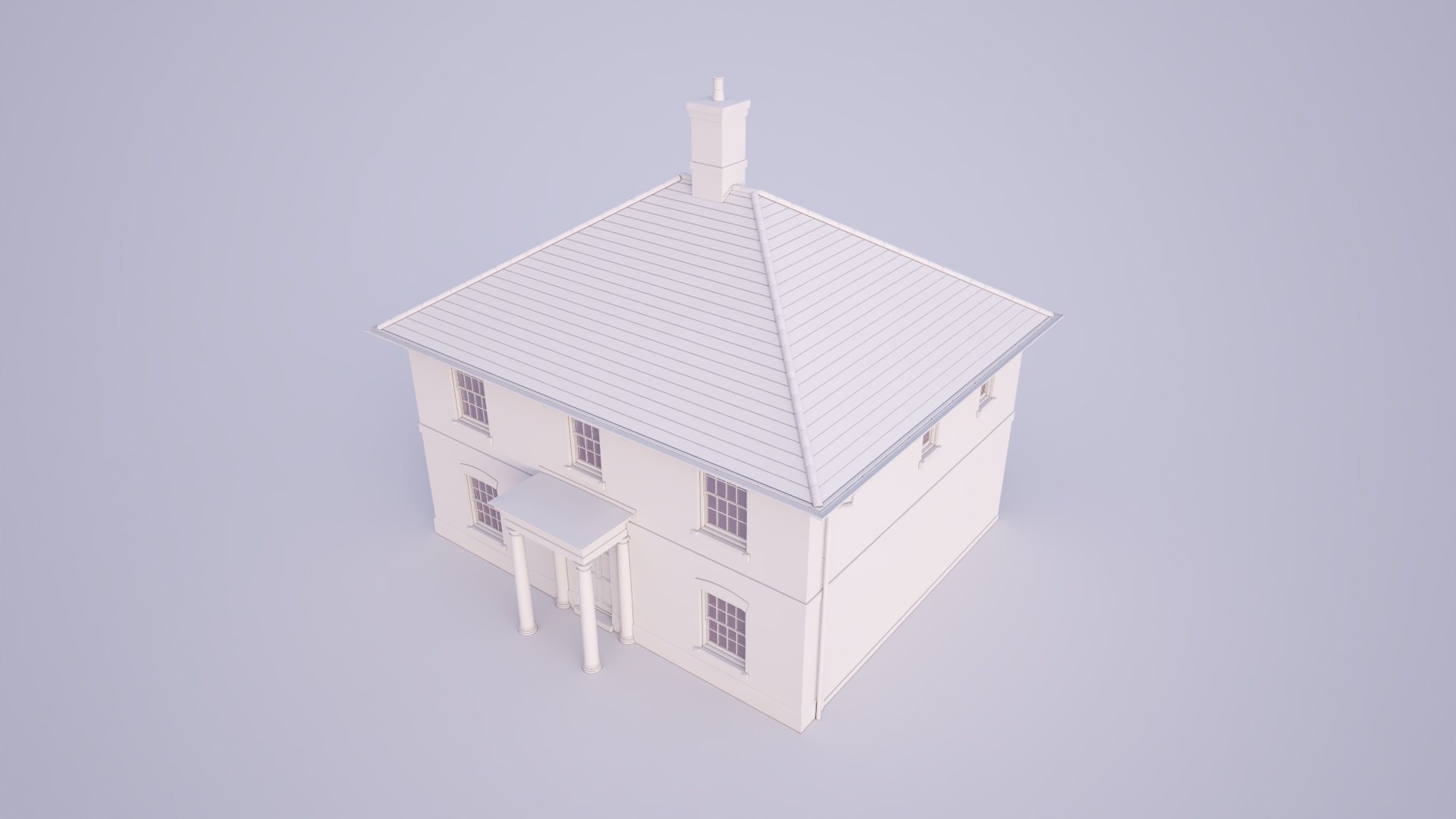 British House Bosc 4C2 Model - TurboSquid 2219362