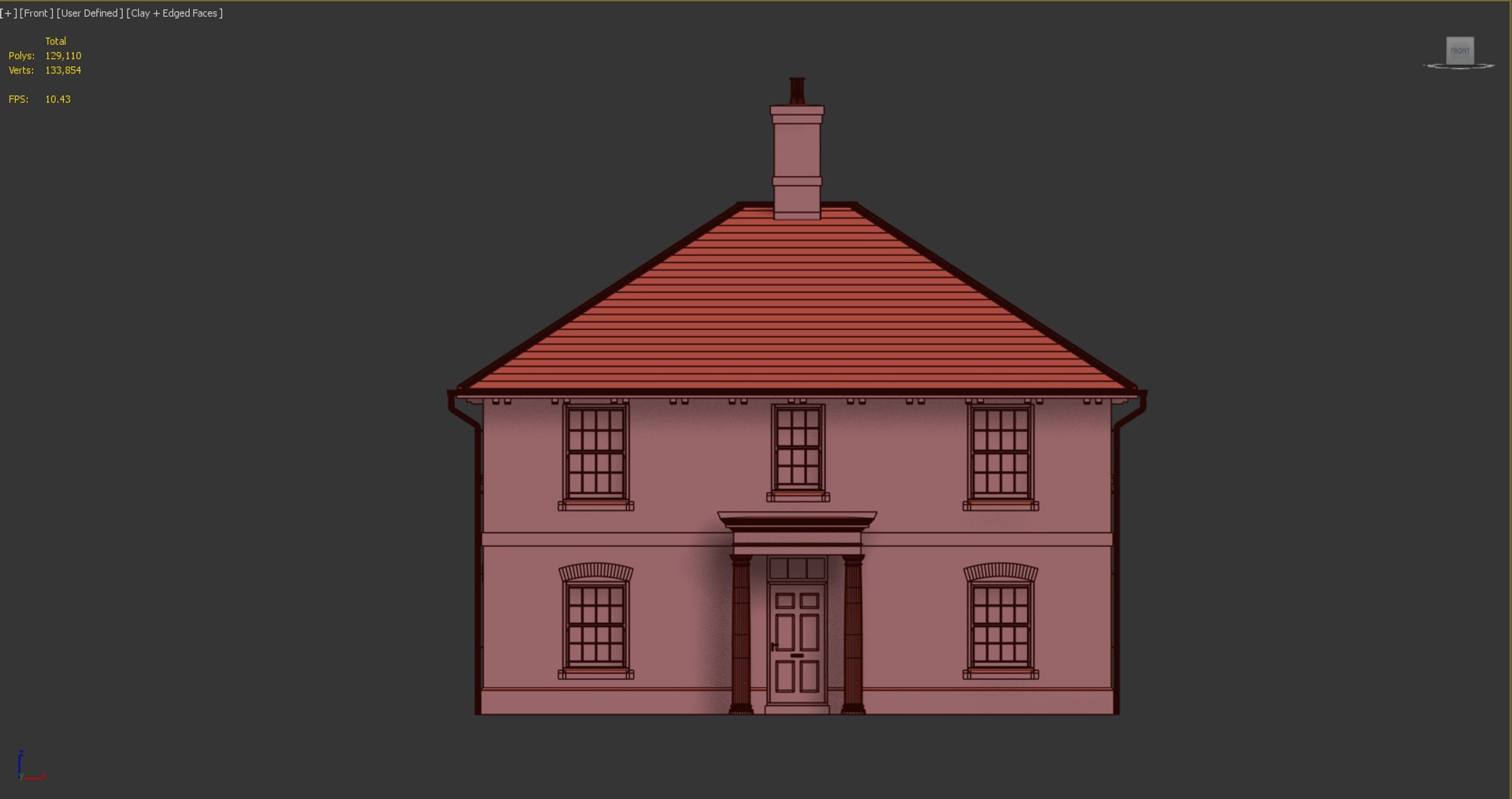 British House Bosc 4C2 Model - TurboSquid 2219362