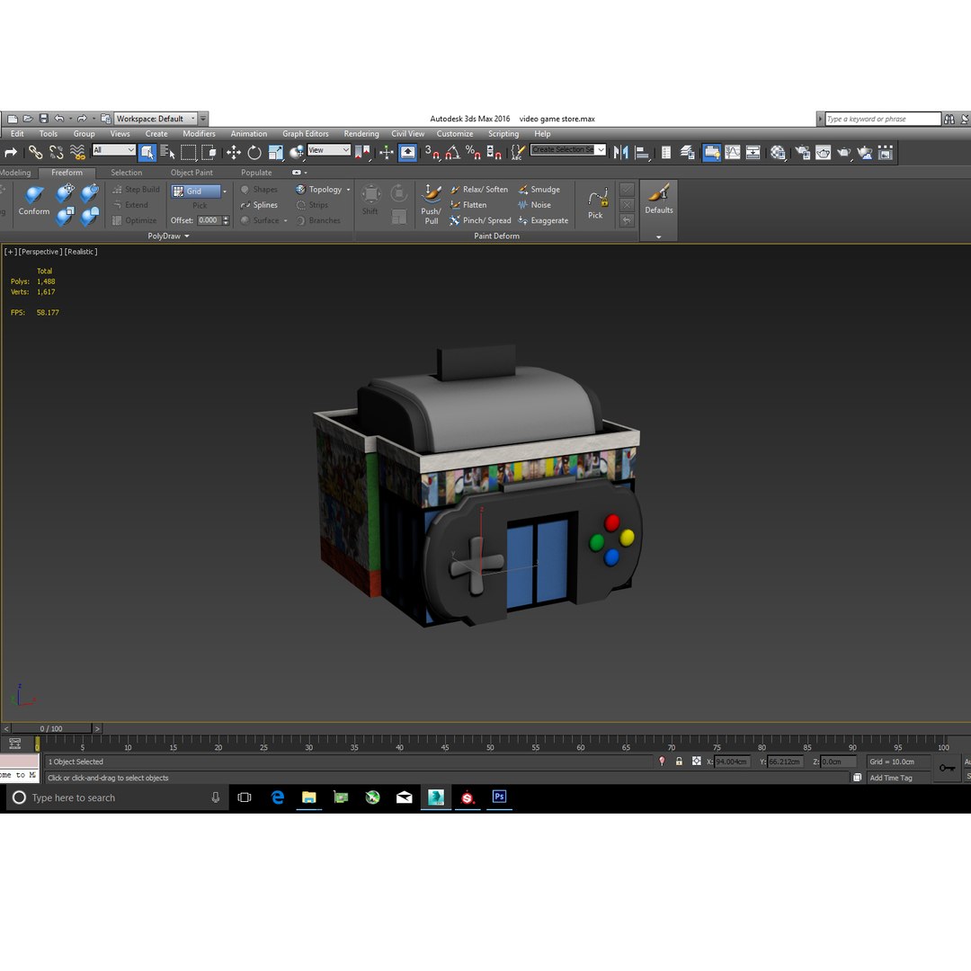 3D model video games store - TurboSquid 1234789