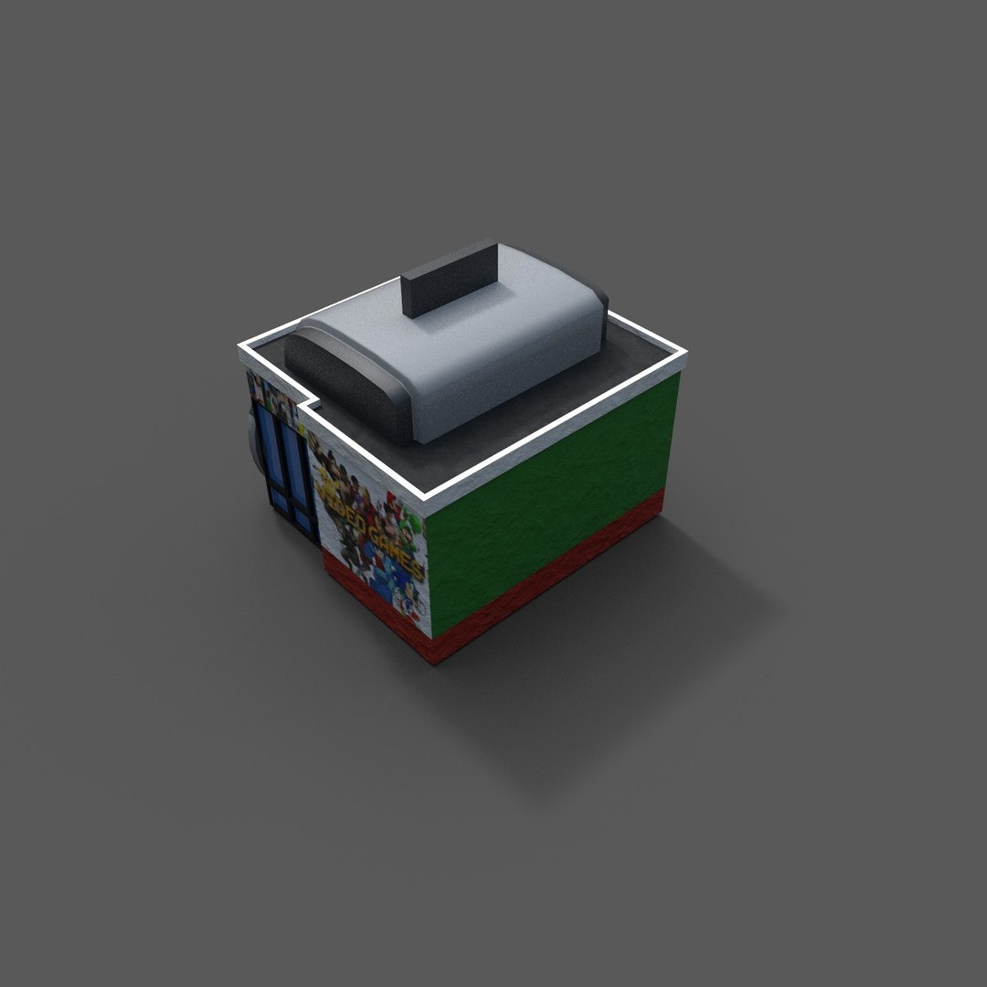 3D model video games store - TurboSquid 1234789