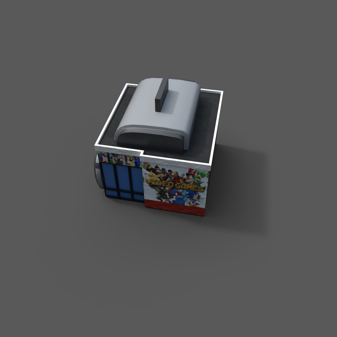 3D model video games store - TurboSquid 1234789