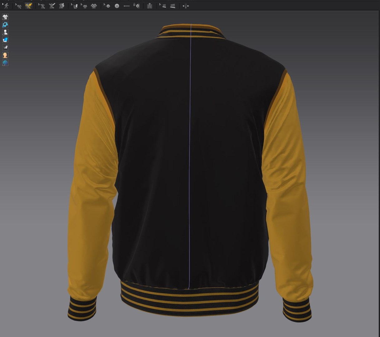 Varsity Jacket Model - TurboSquid 1502253