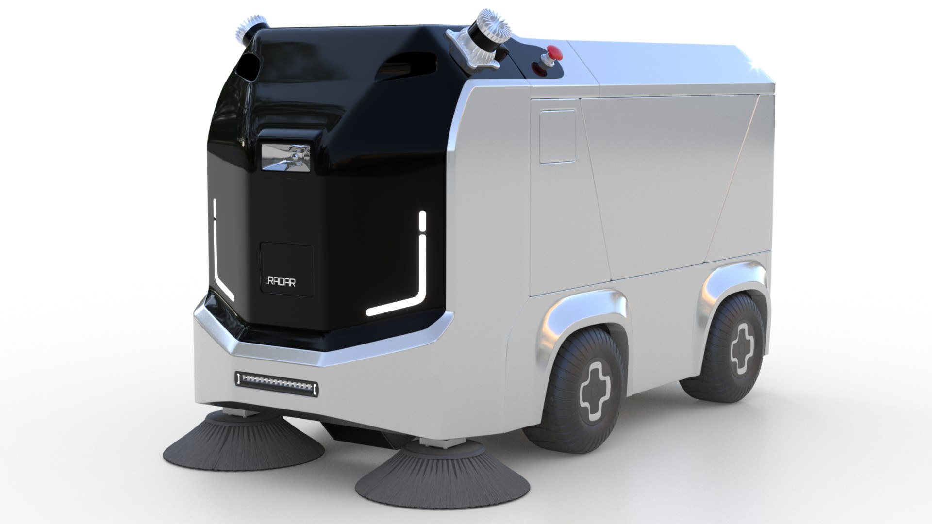 3D Robot Street Cleaner - TurboSquid 2346268