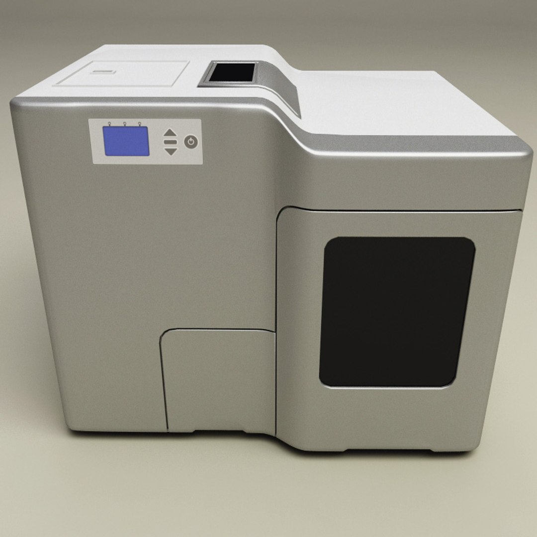 3d Model Of Printer Desktop Factory
