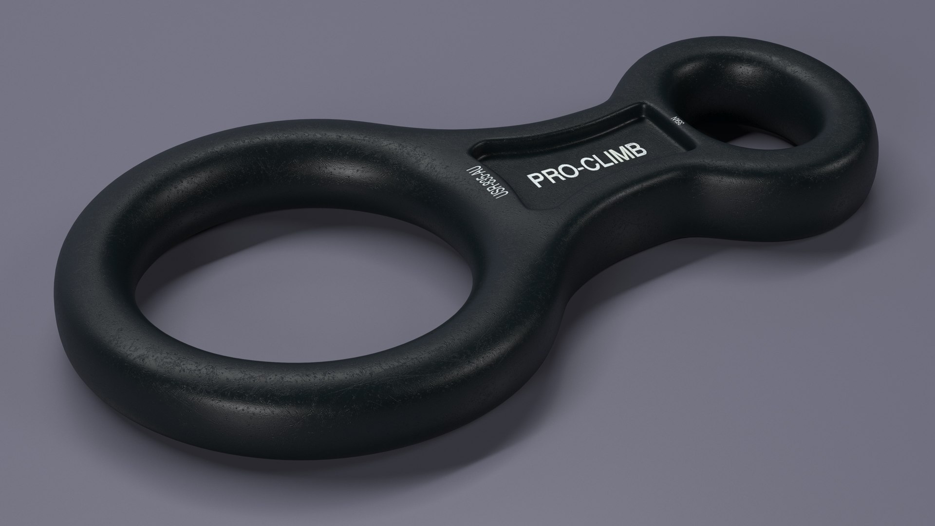 3D Figure Of Eight Descender Pro-Climb Black For 3D Print - TurboSquid 2256169