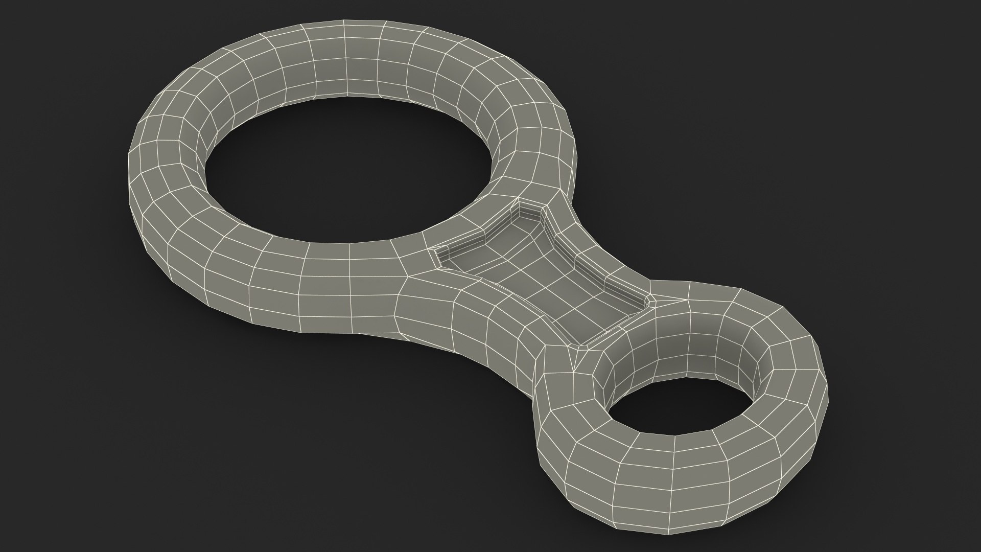 3D Figure Of Eight Descender Pro-Climb Black For 3D Print - TurboSquid ...