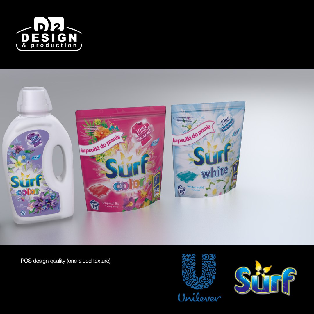 Unilever Surf Products 3d X