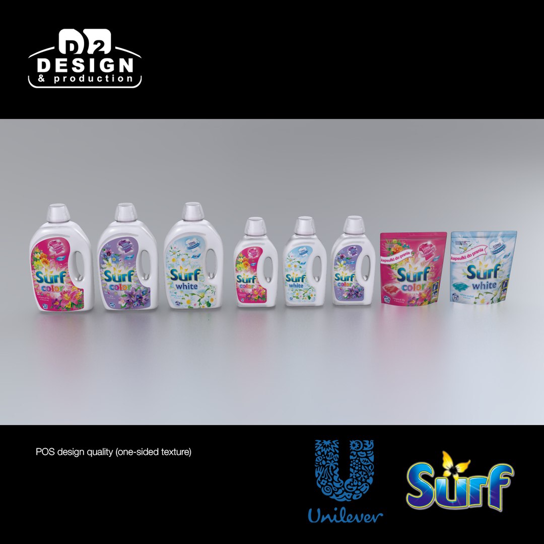 Unilever Surf Products 3d X