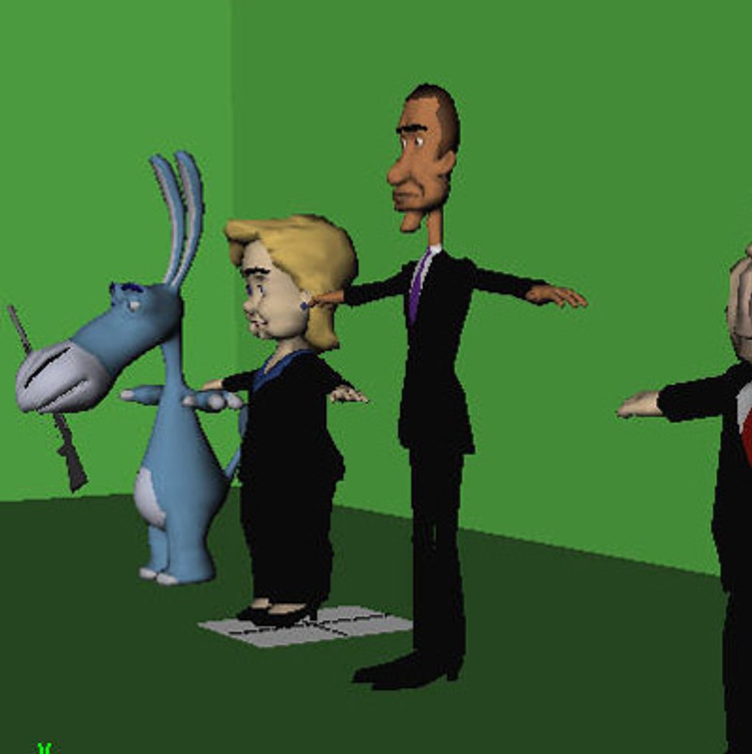 3d model election 2008