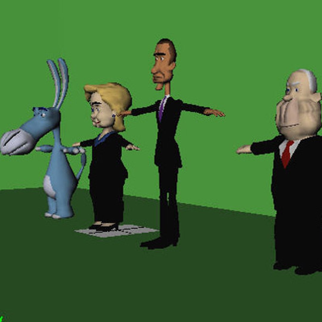 3d model election 2008