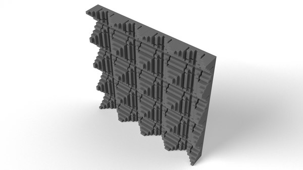 3D Acoustic Diffuser - TurboSquid 1863517