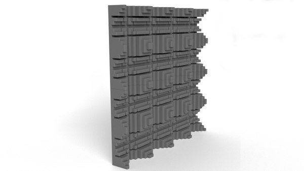 3D Acoustic Diffuser - TurboSquid 1863517