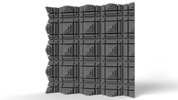 3D Acoustic Diffuser - TurboSquid 1863517