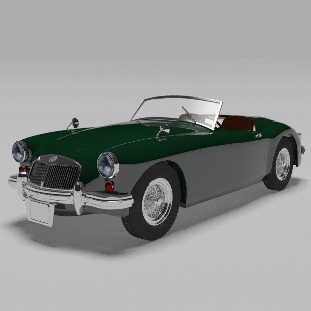 3d Mga Roadster