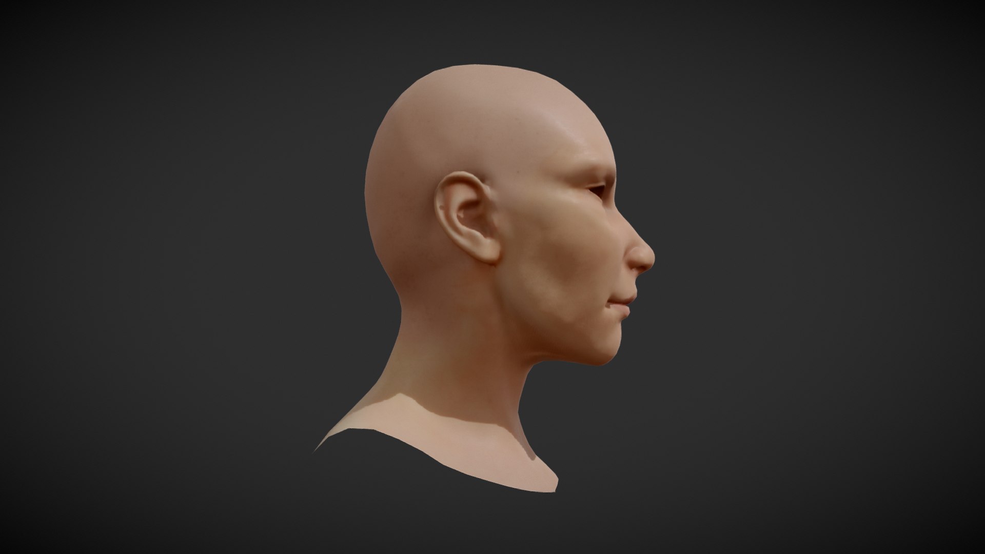 3D Fit Female Anatomy - Head Base Mesh - TurboSquid 1853886