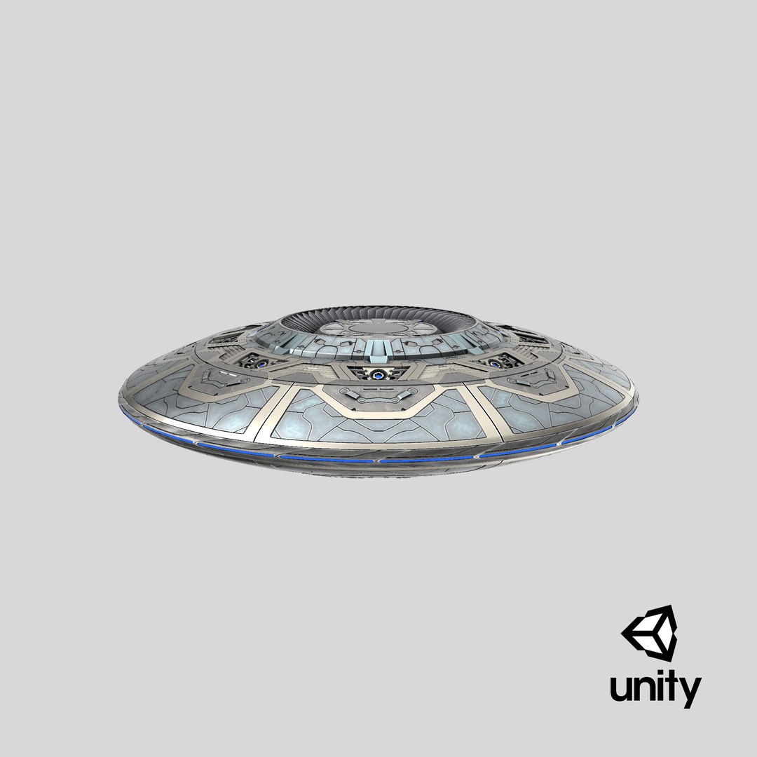 3D sci-fi ufo - TurboSquid 1338689