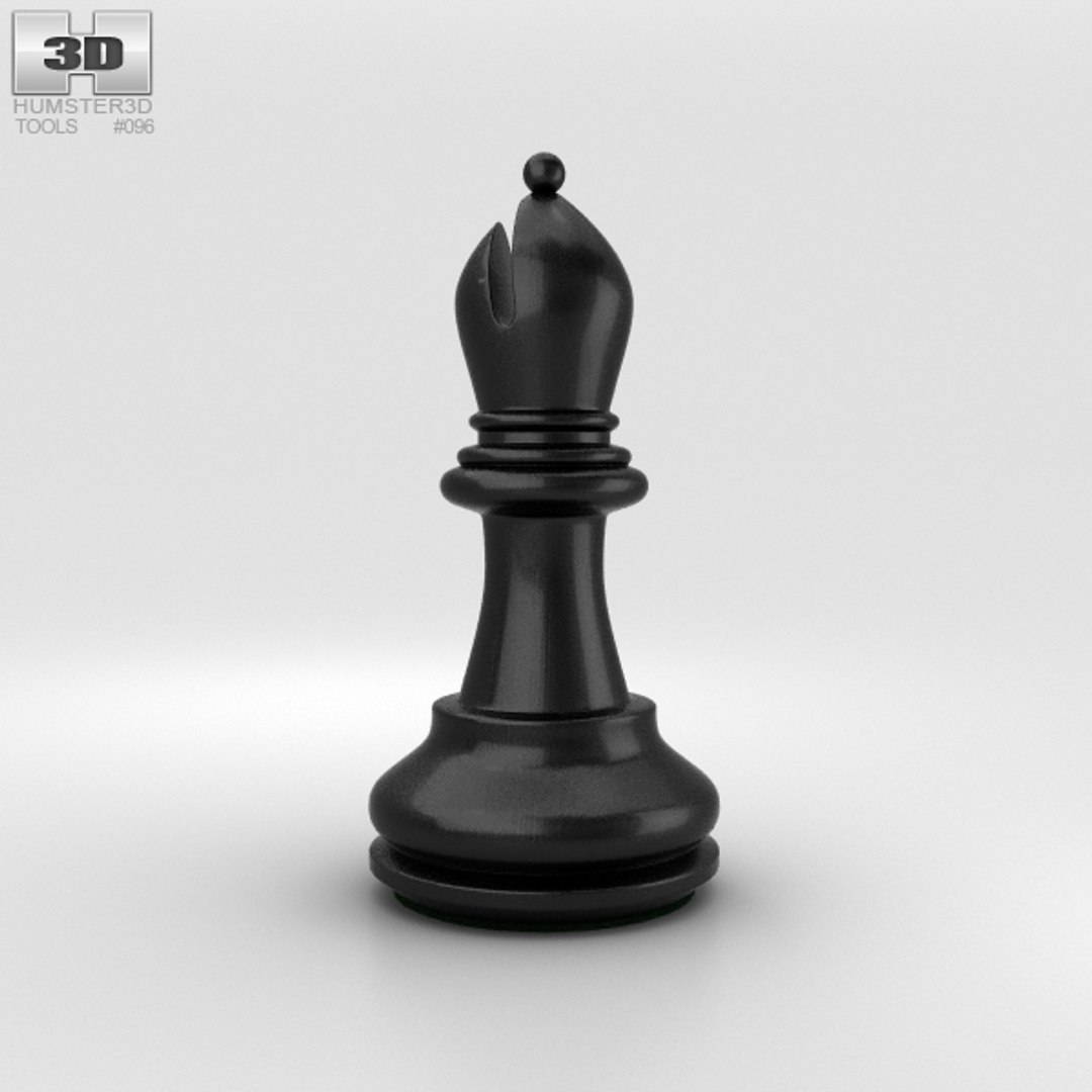 3D chess bishop classic | 1146823 | TurboSquid