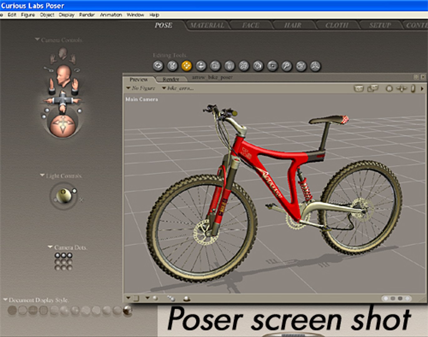 3d pz3 bike poser
