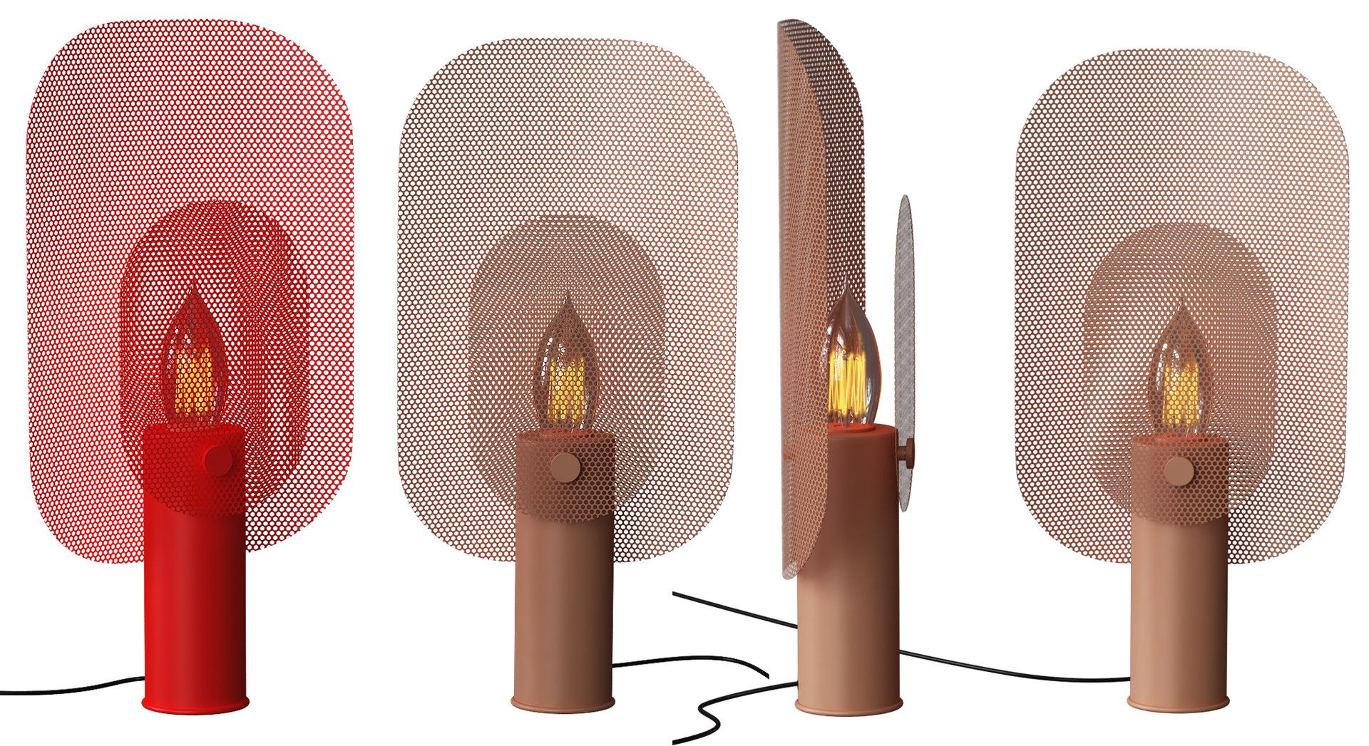 DIXI Table Lamp 3D Model - TurboSquid 2156286