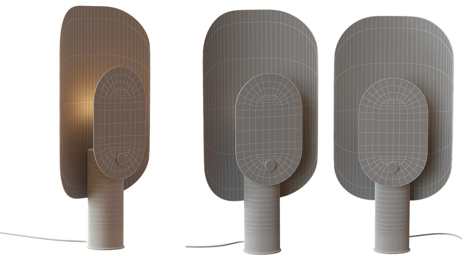 DIXI Table Lamp 3D Model - TurboSquid 2156286