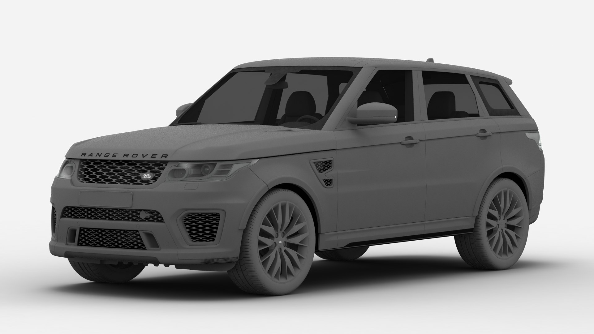 Land Rover Range Rover Maroon Sport SVR 3D Model 3D Model - TurboSquid ...