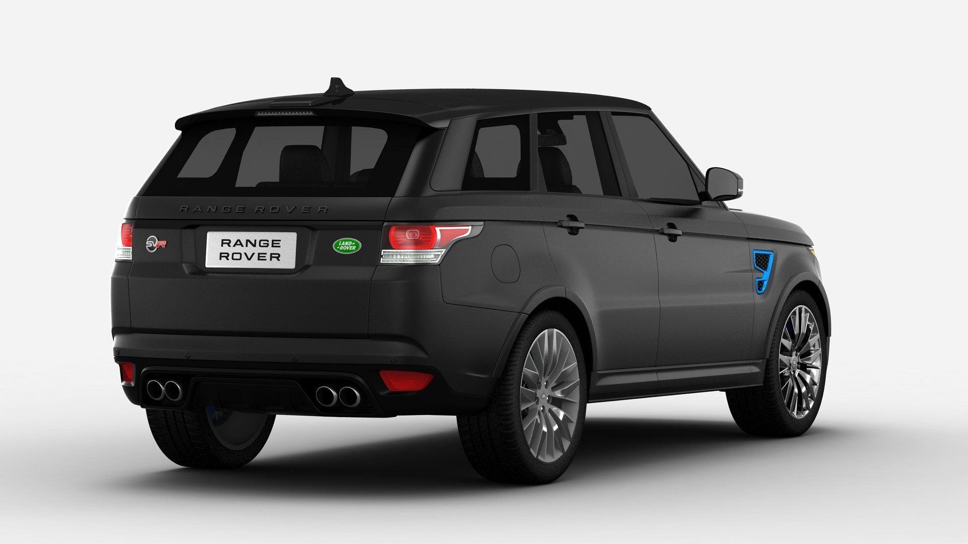 Land Rover Range Rover Maroon Sport SVR 3D Model 3D Model - TurboSquid ...