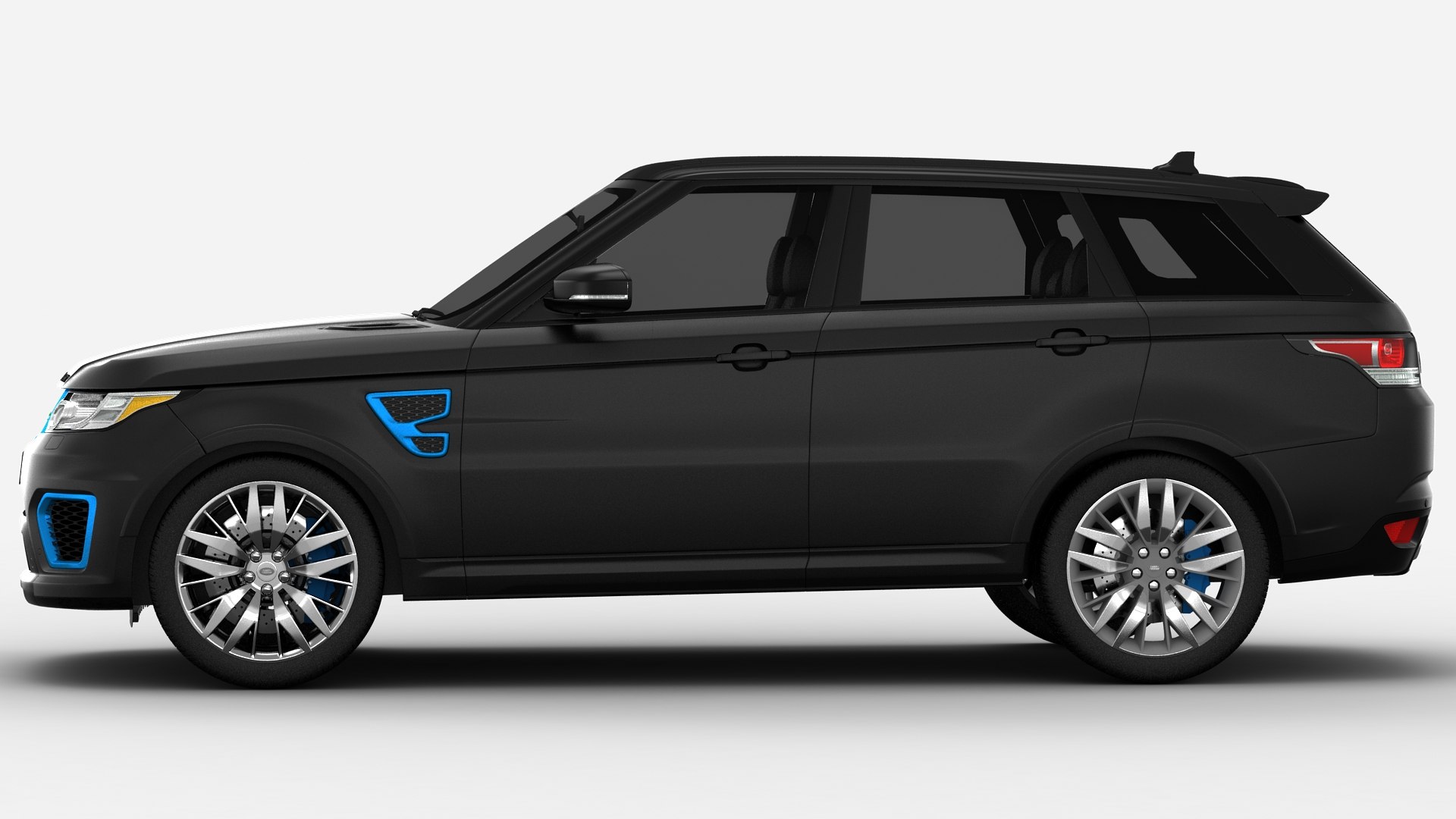 Land Rover Range Rover Maroon Sport SVR 3D Model 3D Model - TurboSquid ...