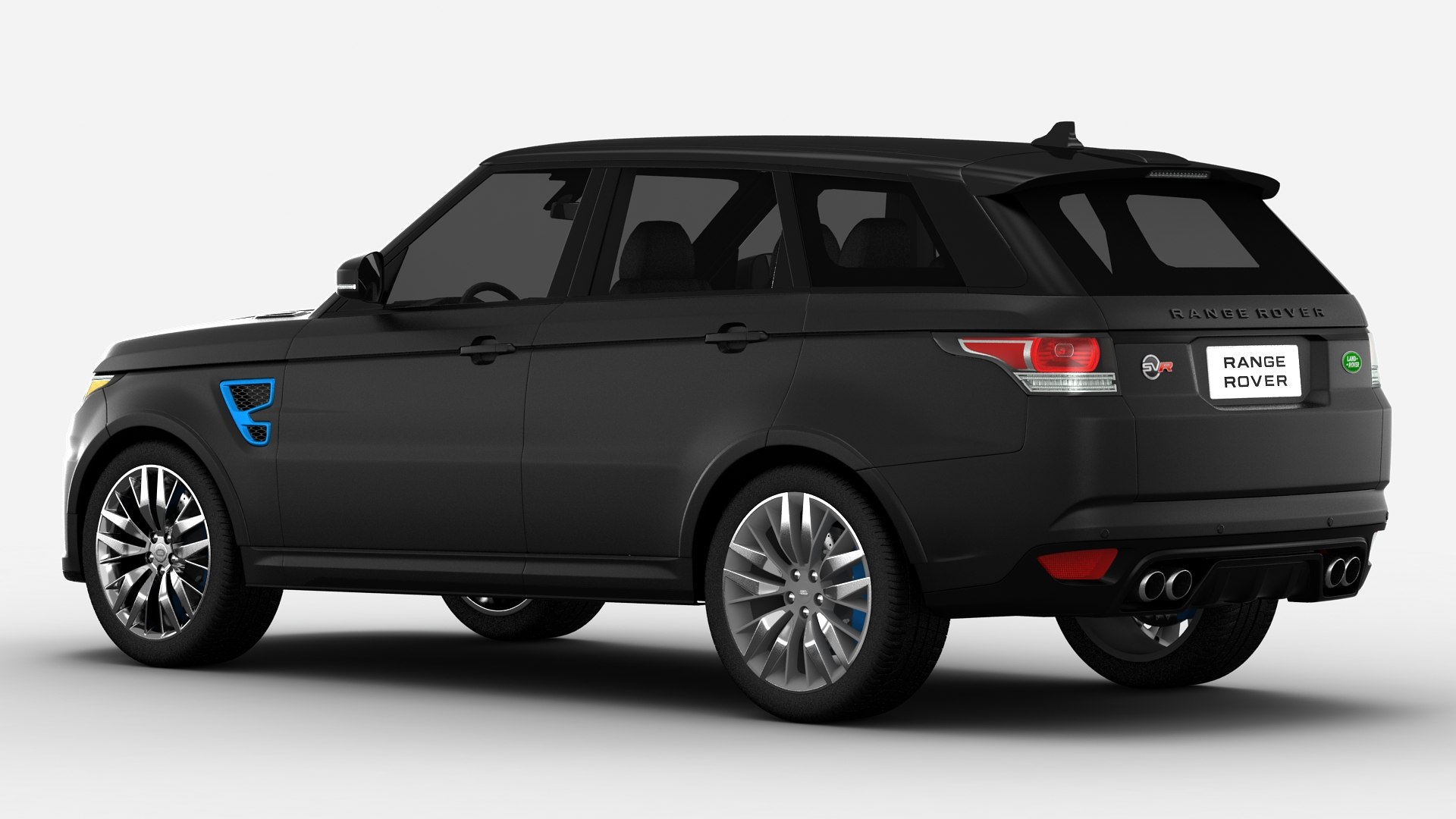 Land Rover Range Rover Maroon Sport SVR 3D Model 3D Model - TurboSquid ...
