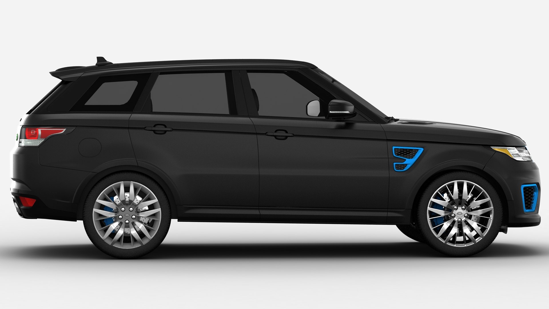 Land Rover Range Rover Maroon Sport SVR 3D Model 3D Model - TurboSquid ...