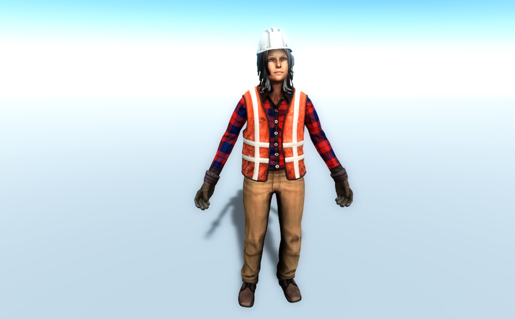 3D working people model - TurboSquid 1384238