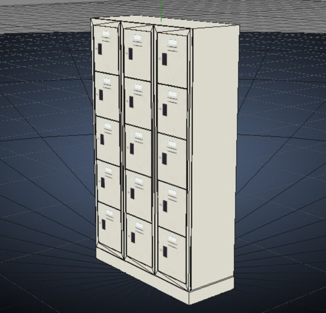3d Metal Locker