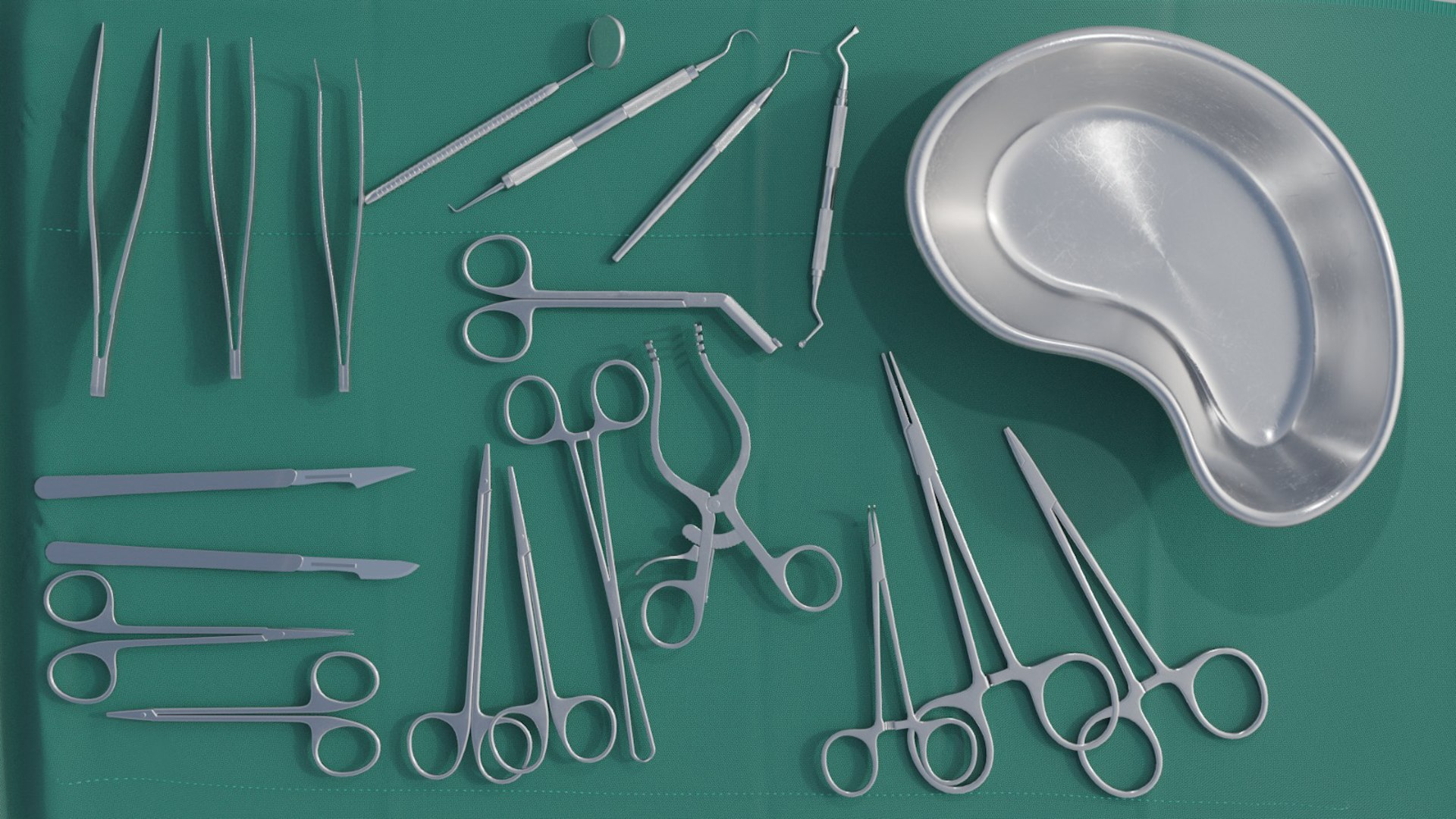 3D Surgical Tools Pack Model - TurboSquid 2366466