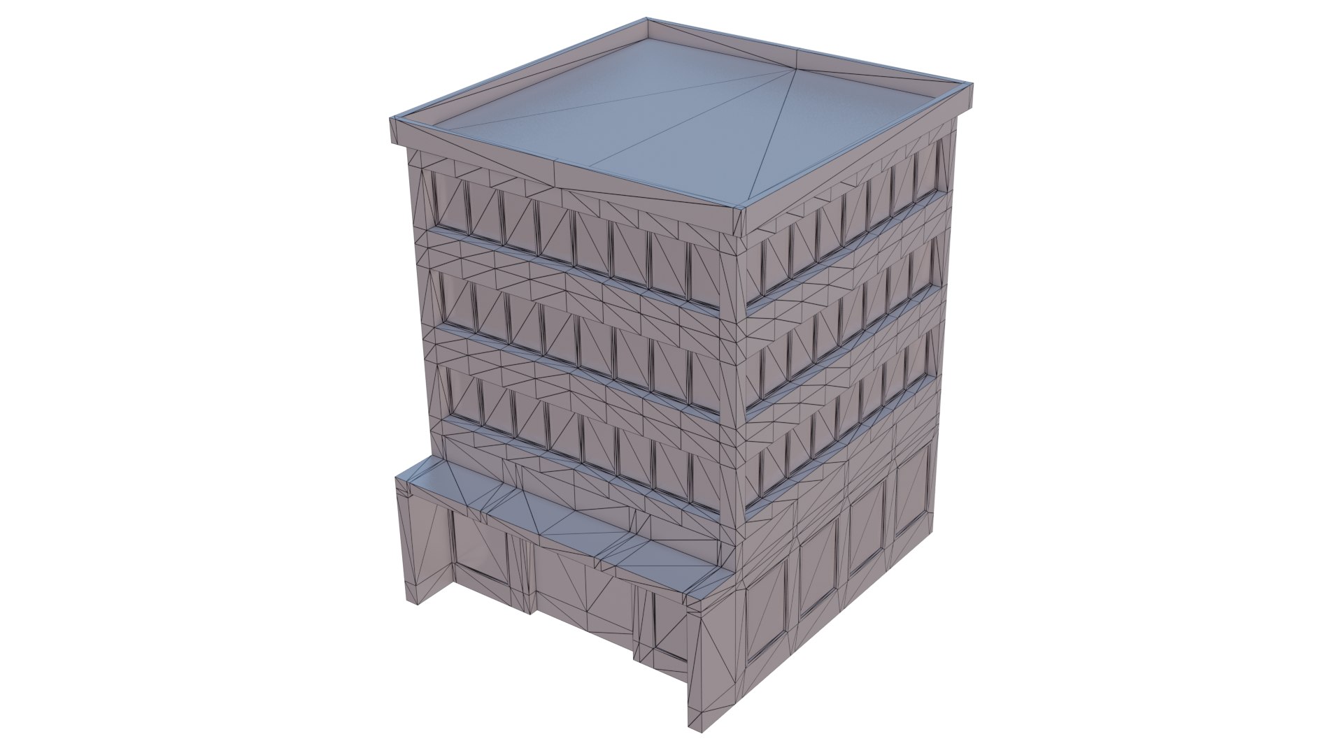 Free Lowpoly Building Free Aset Model - TurboSquid 1786152