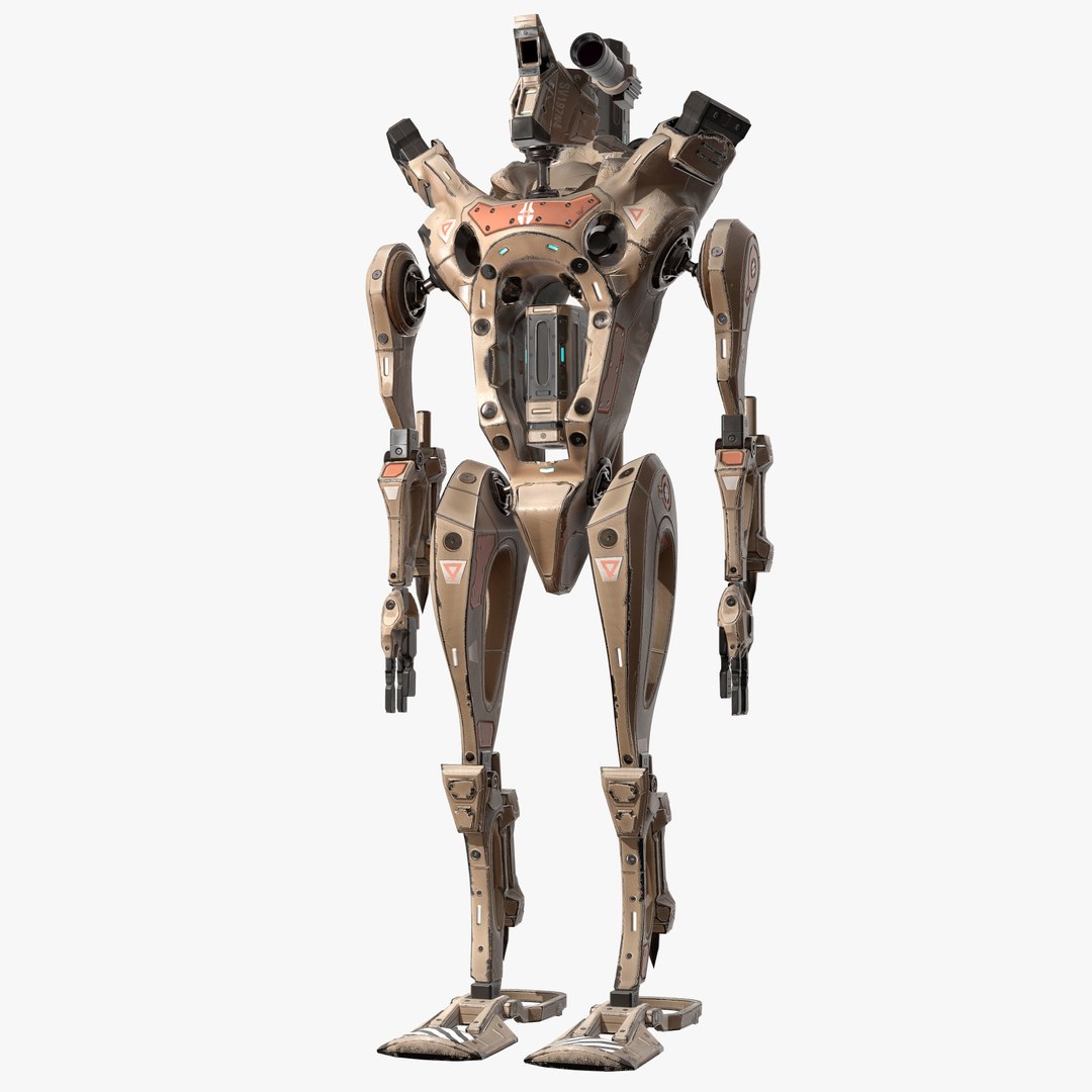 Sniper Scout Robot Model - TurboSquid 2110825
