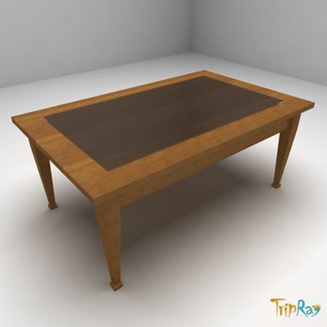 Free Obj Model Coffee Table