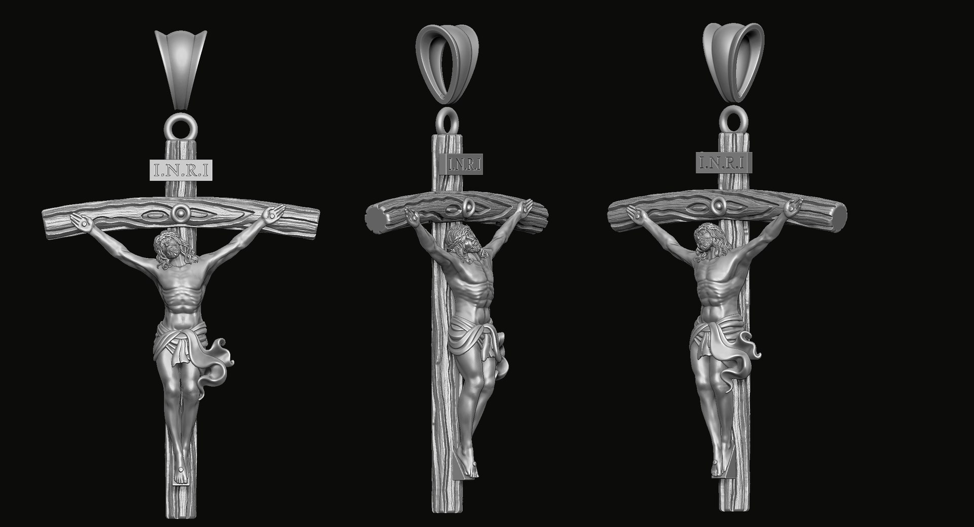 Jesus On The Cross 3D Model - TurboSquid 2253046