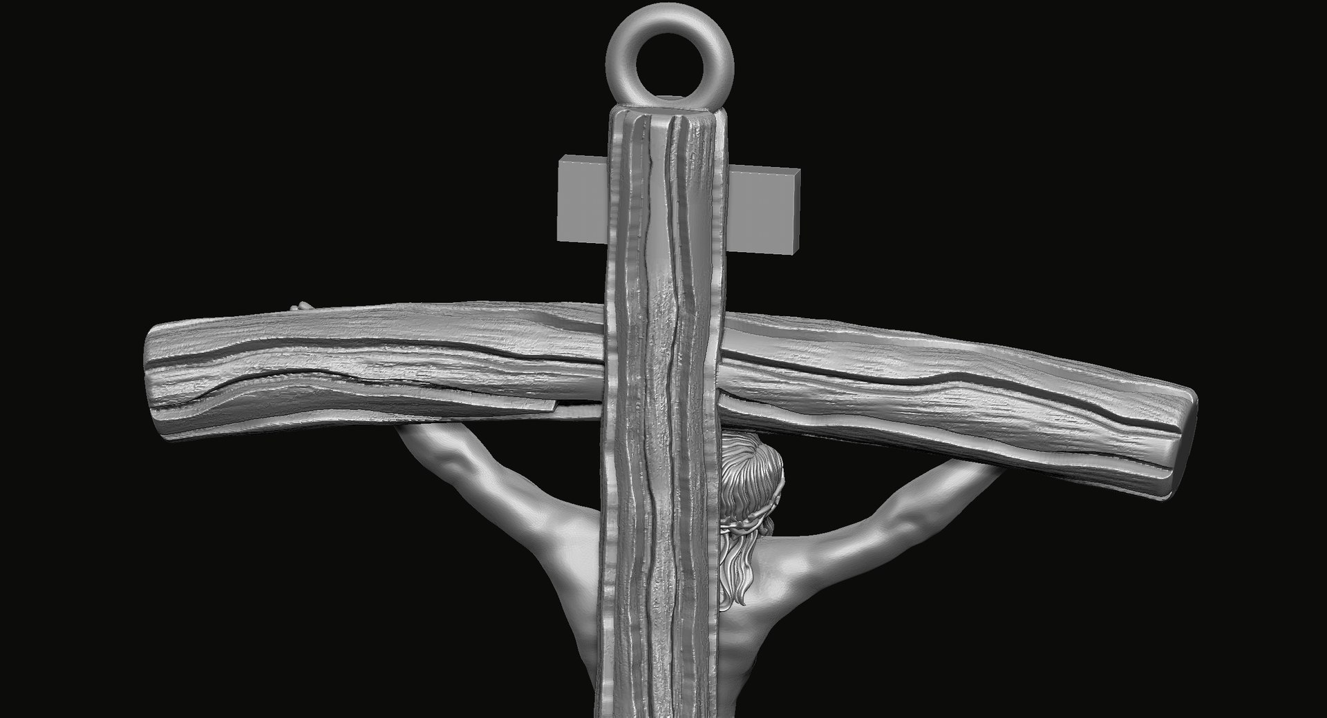 Jesus On The Cross 3D Model - TurboSquid 2253046