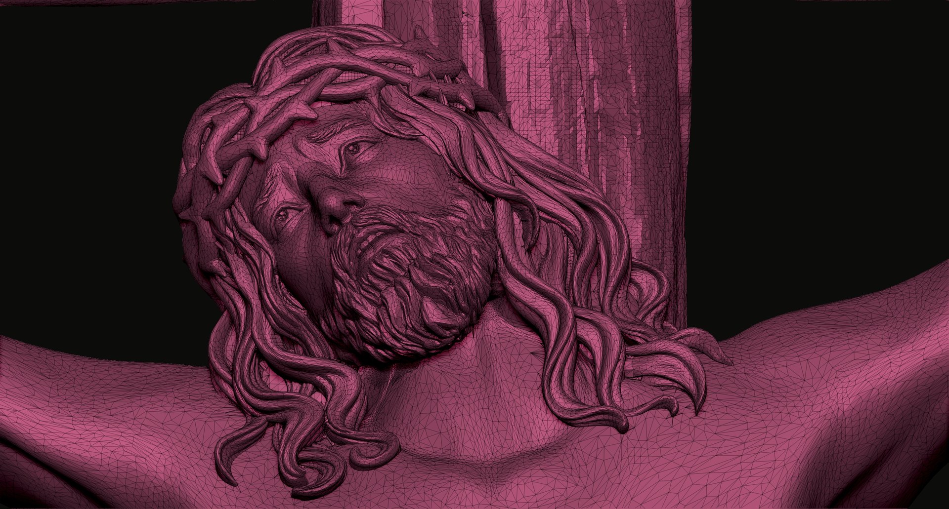 Jesus On The Cross 3D Model - TurboSquid 2253046