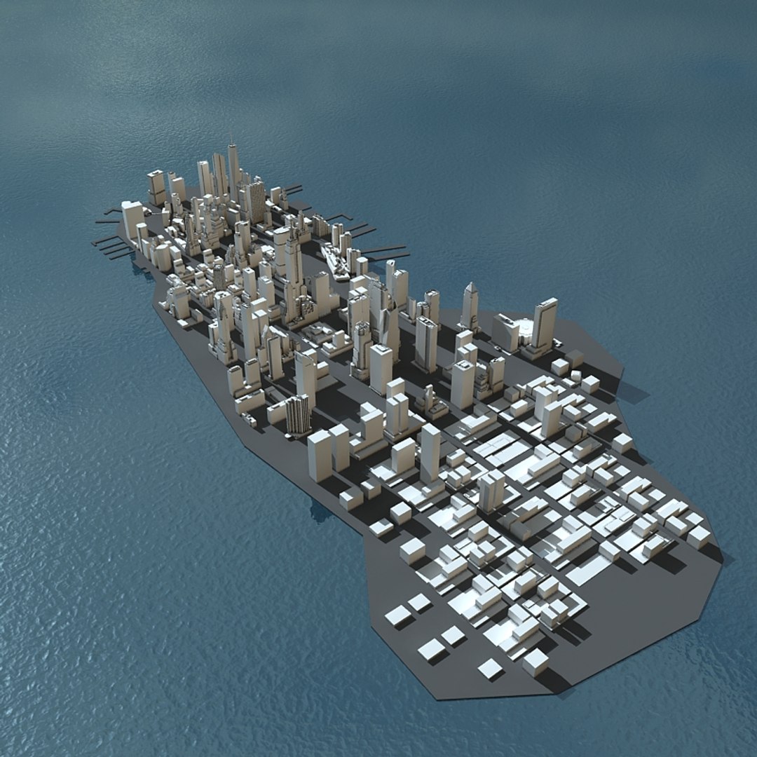 3d Manhattan City