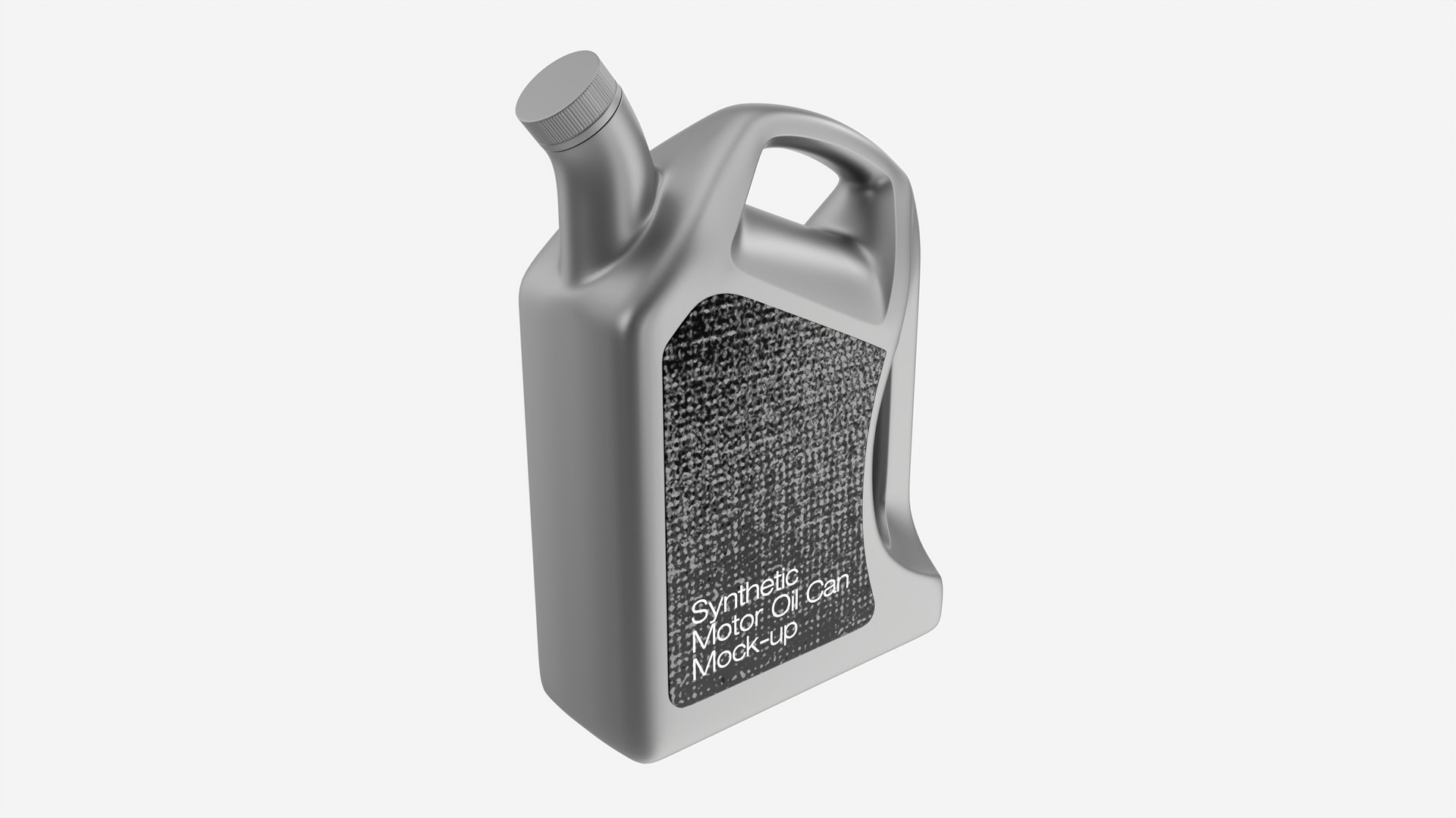 Motor Oil Can Mockup Model - TurboSquid 2124731