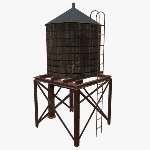 modèle 3D de Réservoir d'eau - TurboSquid 800203