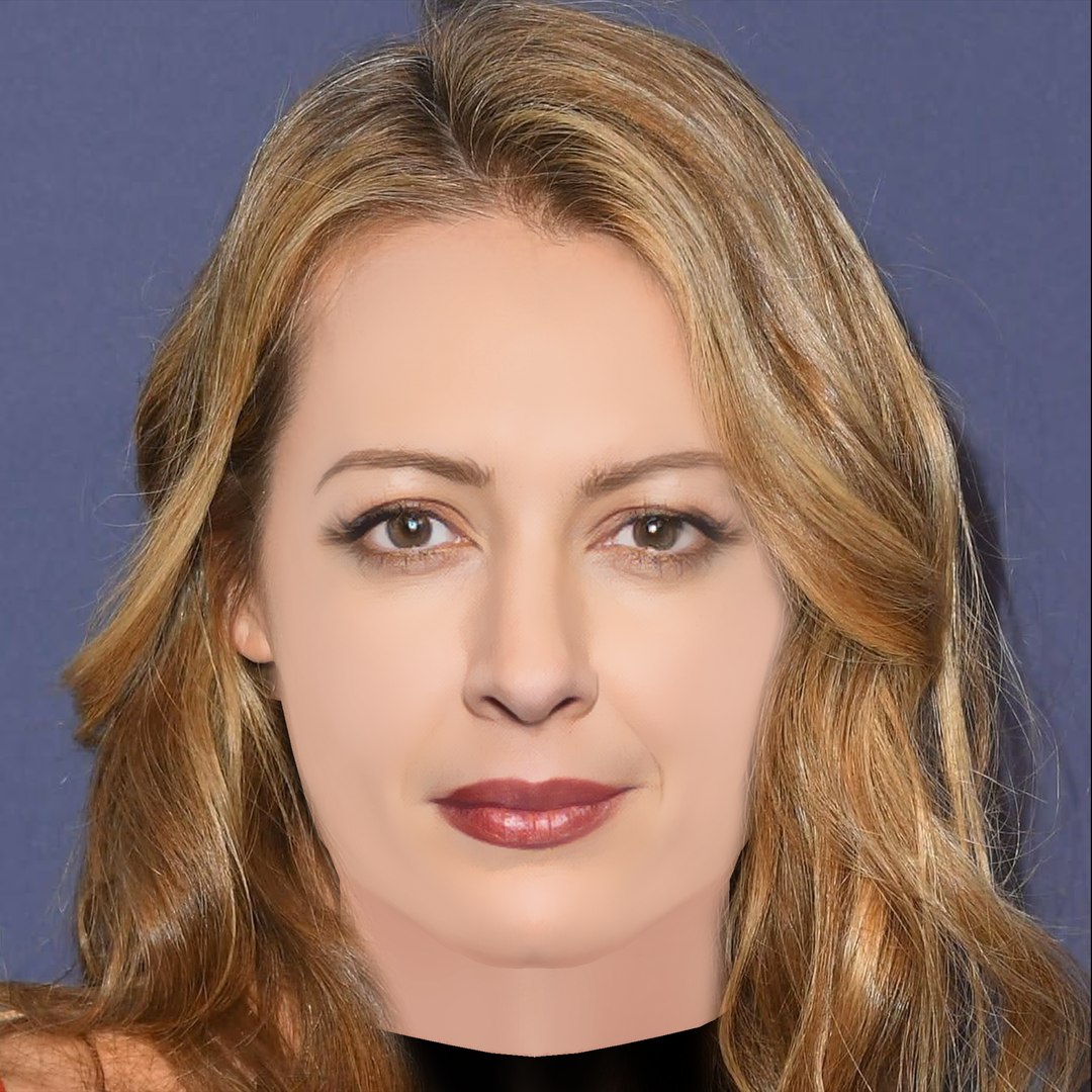 Amy Acker Head - No Hair - Low Poly Head For Game Model - TurboSquid ...