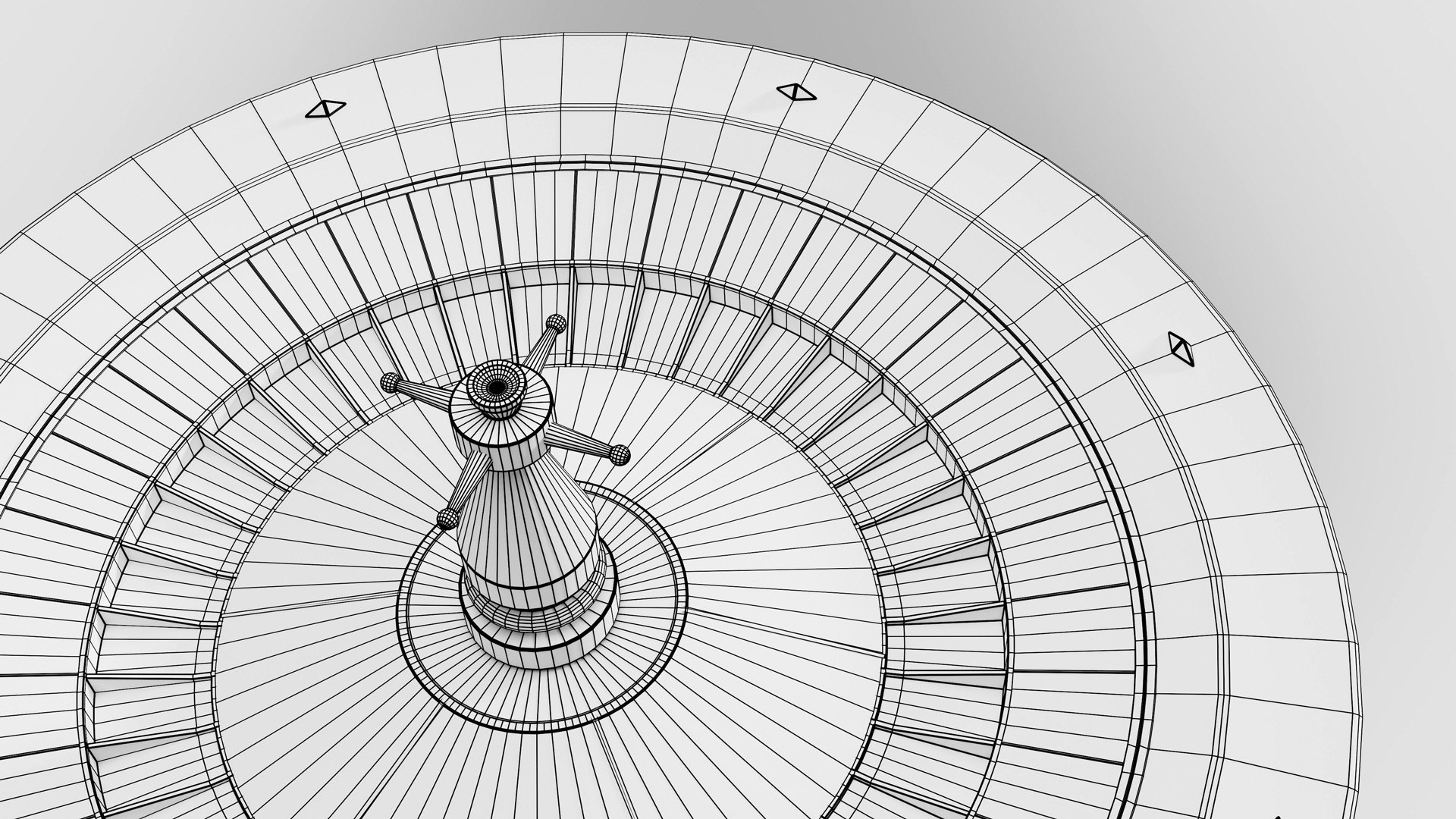 3D black roulette wheel games model - TurboSquid 1591771